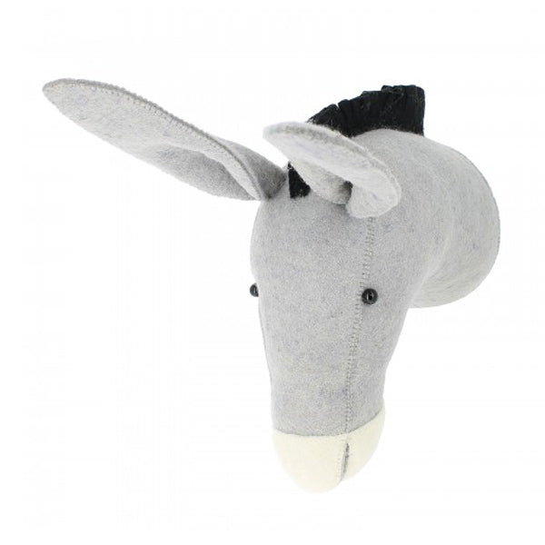 donkey head wall mount