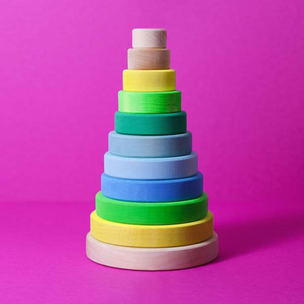 Grimm's Conical Tower - Neon Green – Elenfhant