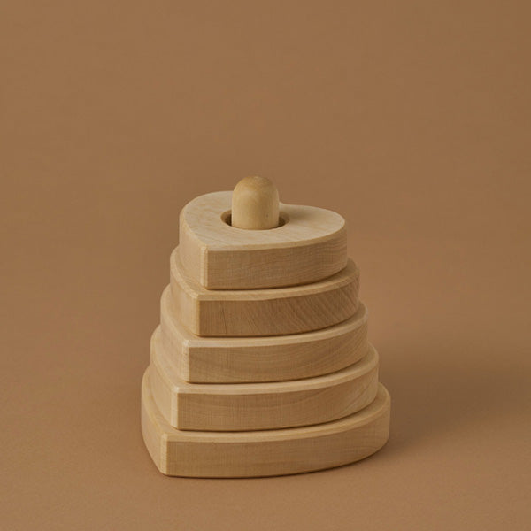 Raduga Grëz Heart Stacking Tower – Natural – Elenfhant